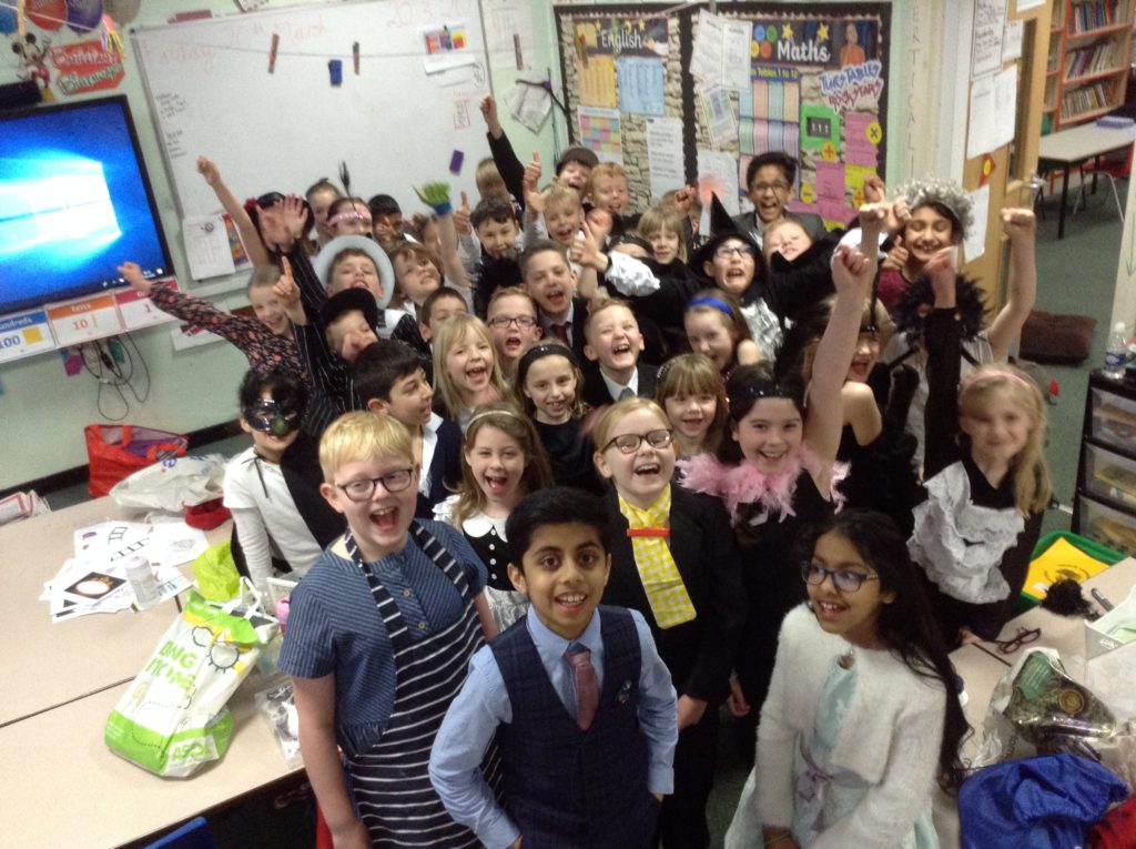 Full Cast – Pre-show cheer | Hollins Grundy Primary School