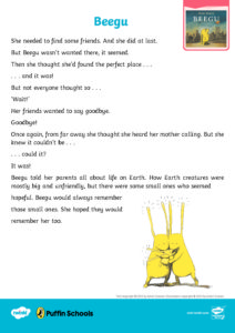 60 Second Reading Comprehension Activity | Hollins Grundy Primary School